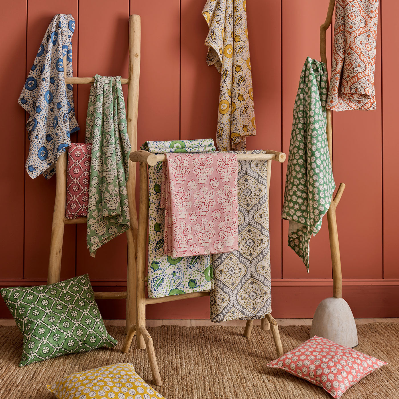 Bibi | Printed Linen Fabric Collection – Linwood