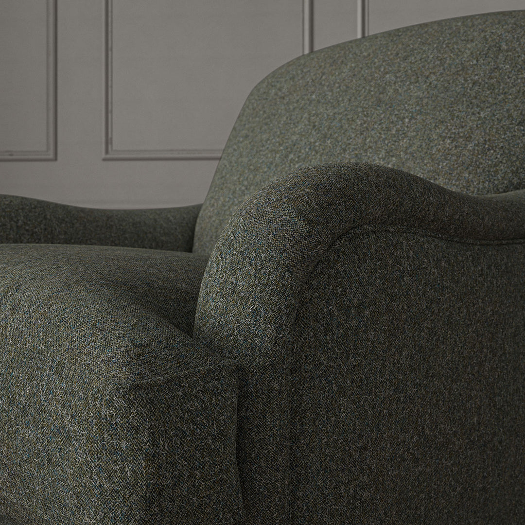 Tay – Midnight | British Wool | Woven Fabric | Linwood