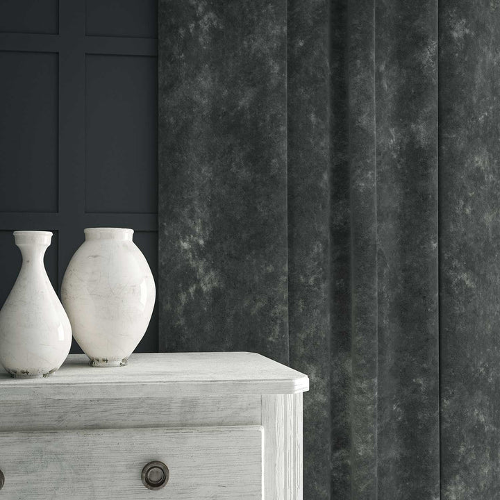 Cosmos Velvet - Stone | Velvet Fabric | Grey Velvet Sofa | Linwood