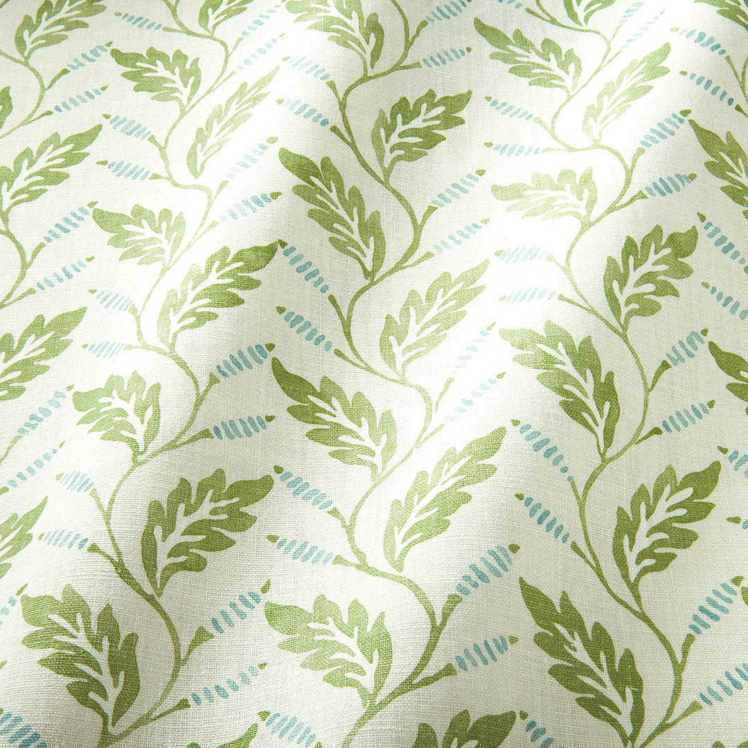 Babette Apple – Woodland-Inspired Linen Fabric by Linwood