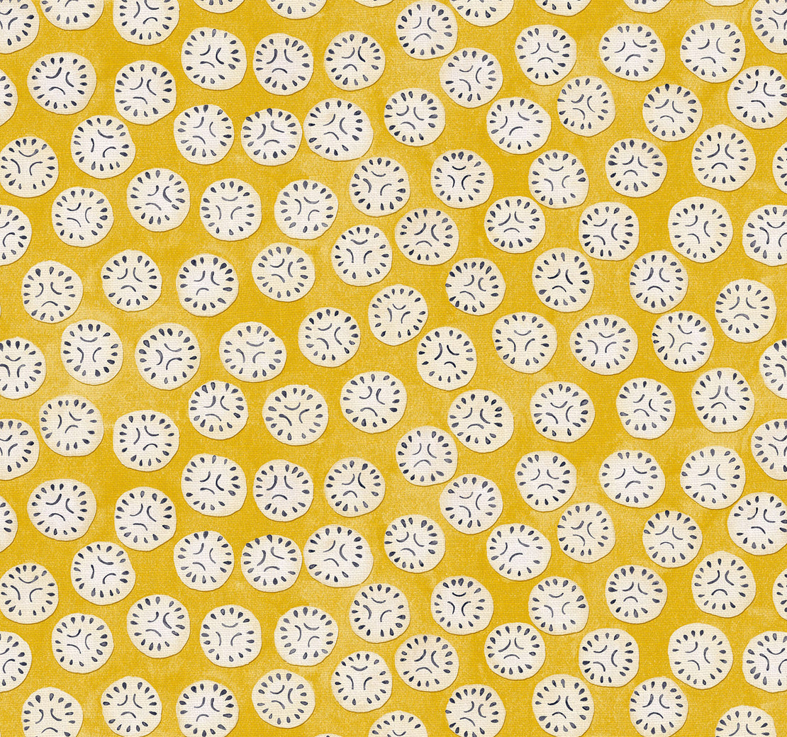 Chitgar – Citrus | Printed Linen Fabric | Linwood