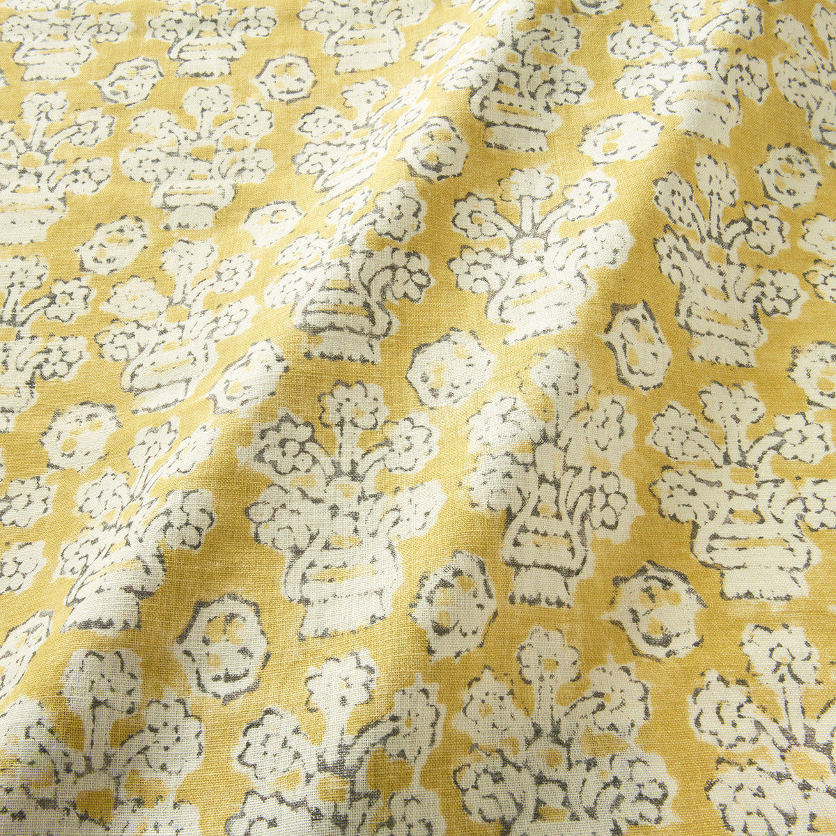 Shirin – Lemon Curd | Linen Fabric | Linen Curtains | Linwood