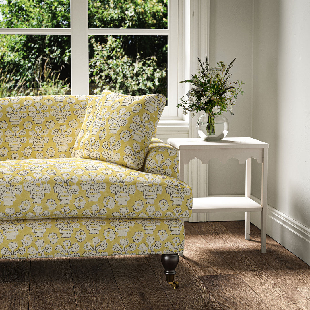 Shirin – Lemon Curd | Linen Fabric | Linen Curtains | Linwood