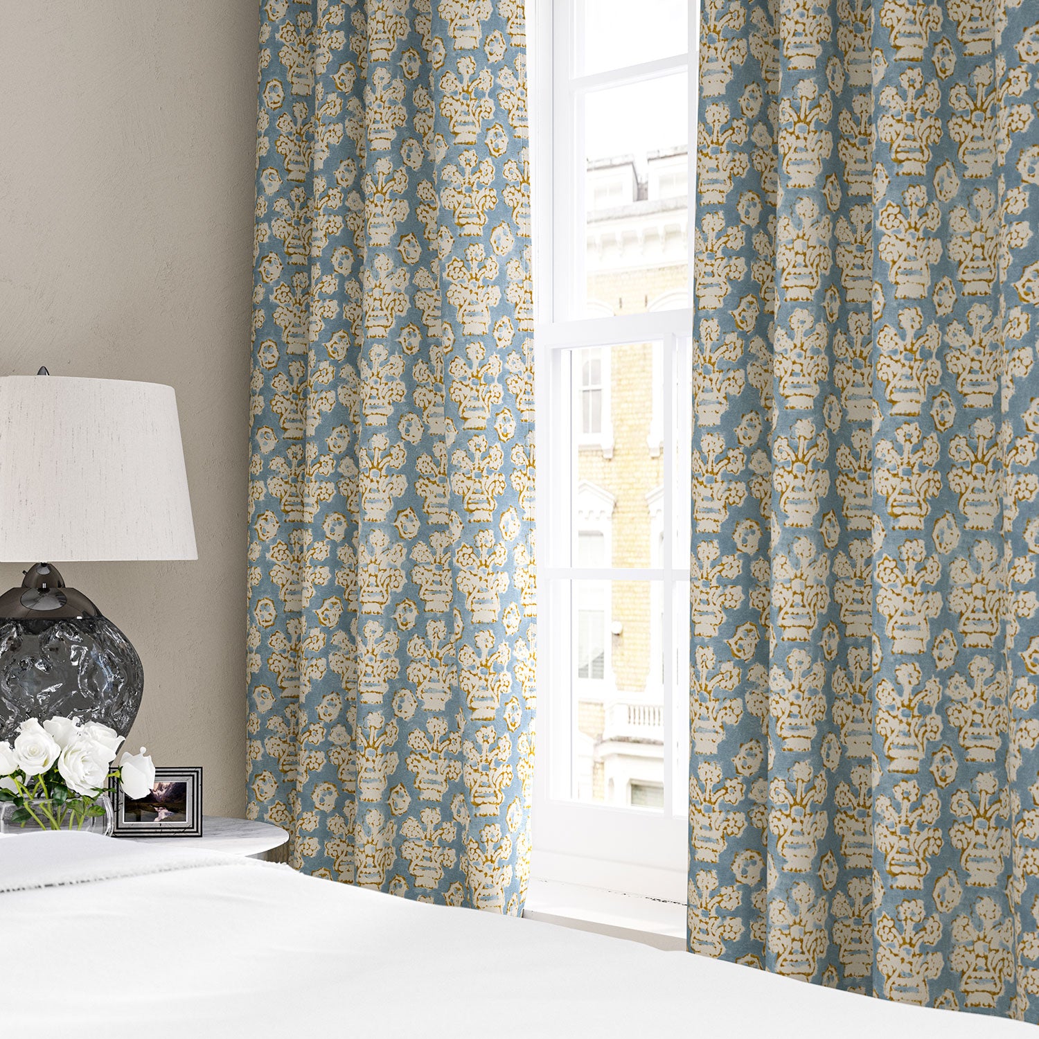 Shirin – Seaside | Linen Fabric | Linen Curtains | Linwood