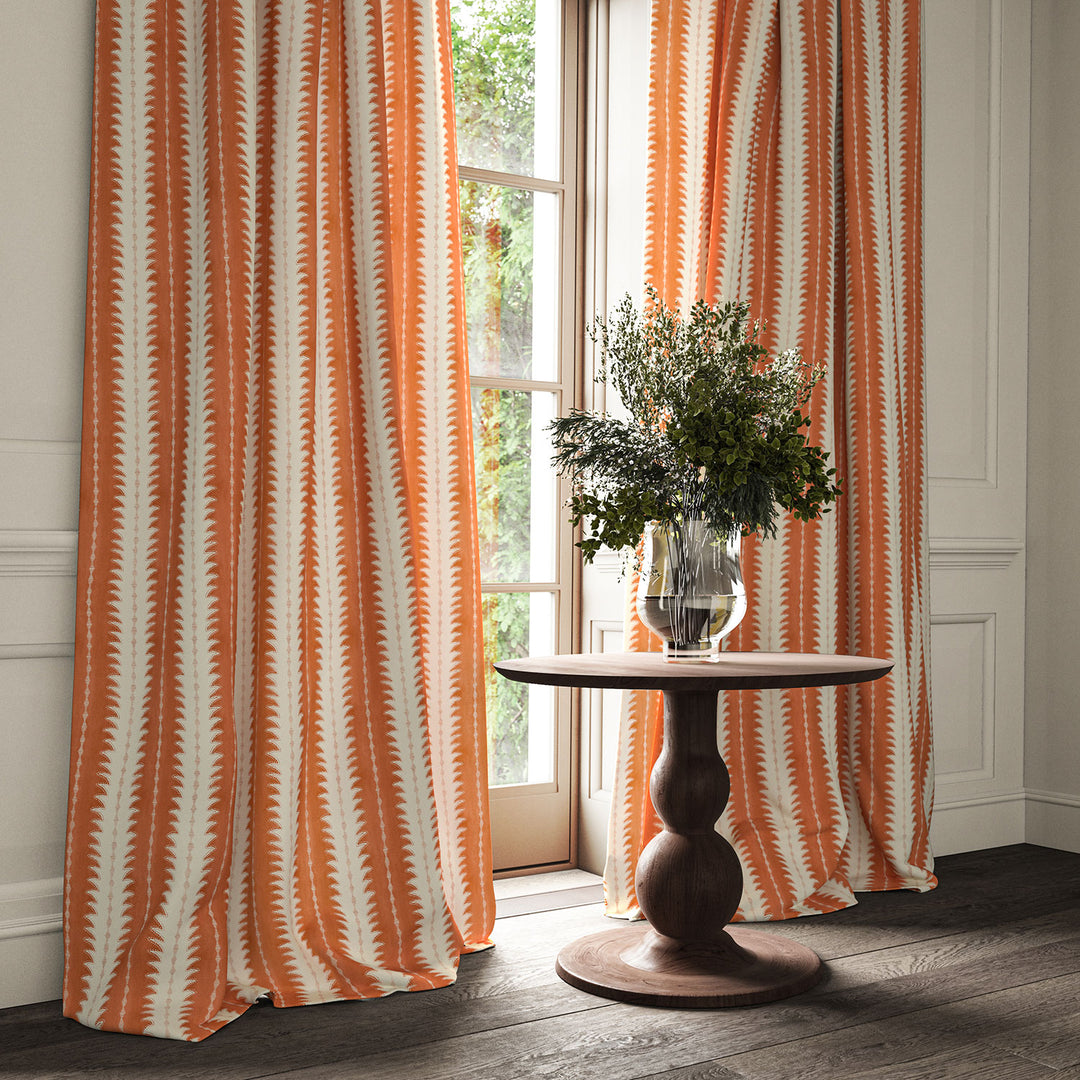Ruched – Lava | Linen Curtains | Linwood