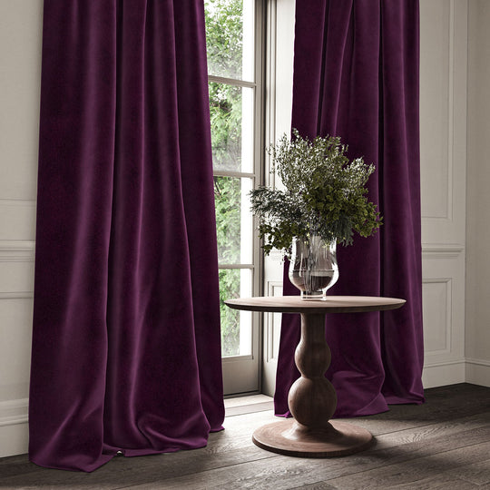 Linwood Omega IV Velvet – Pitaya | Upholstery & Curtains
