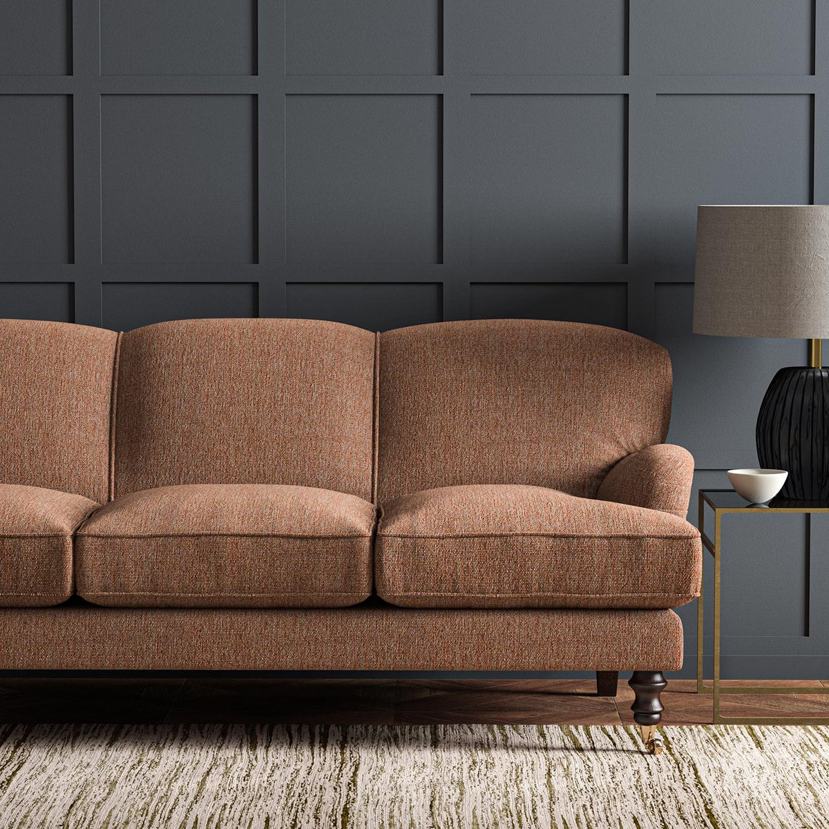 Orta - Red Ochre | Woven Fabric | Linwood