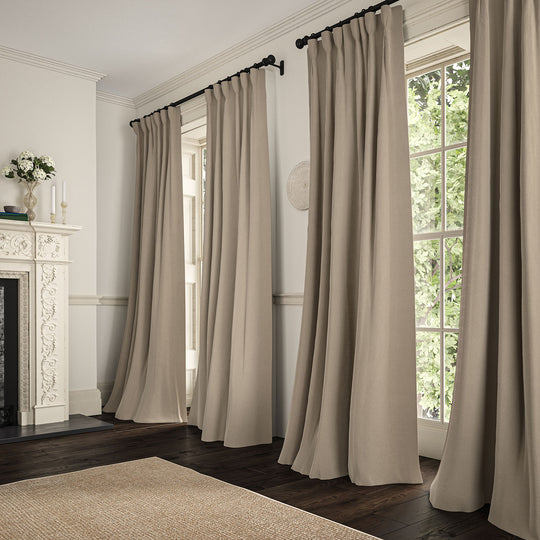 Romney British Wool - Dove | Woven Fabric | Linwood