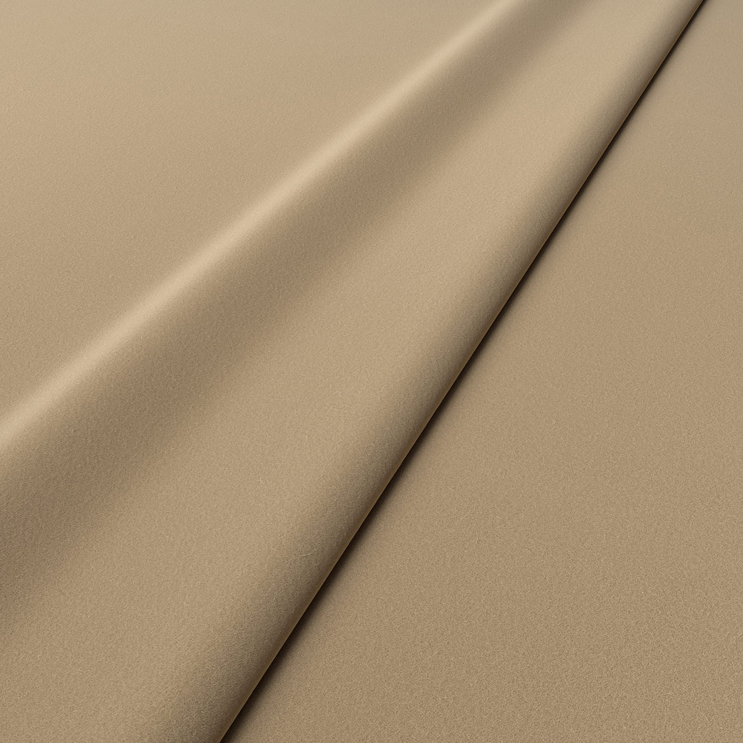 Romney British Wool - Oatmeal | Woven Fabric | Linwood