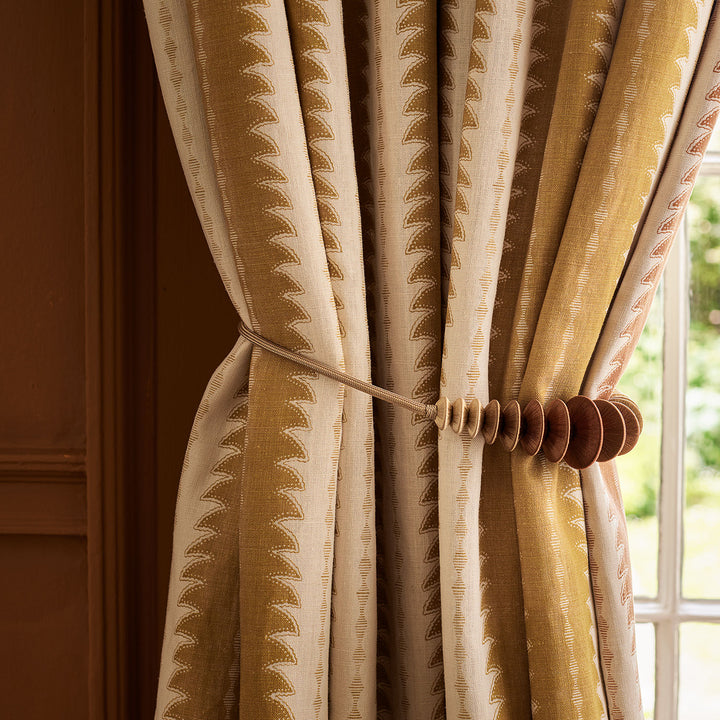 Ruched – Haze | Linen Curtains | Linwood
