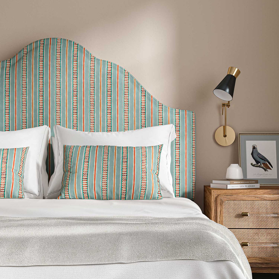 High Wire – Jockey | Printed Linen Fabric | Linwood