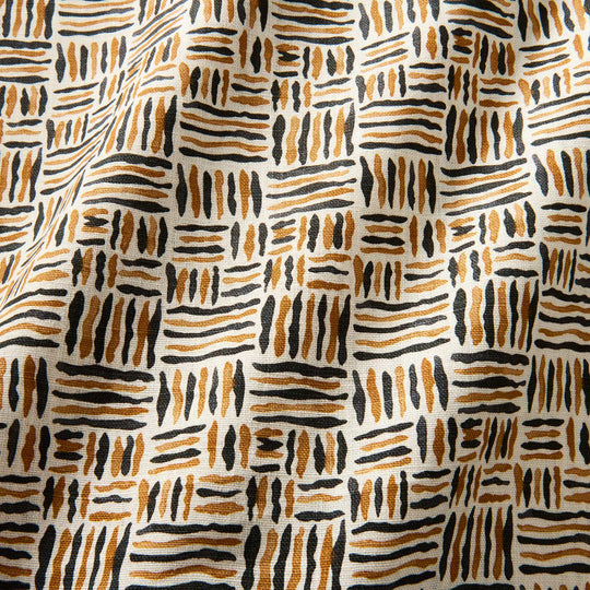 Trapeze – Lombok | Printed Linen Fabric | Linwood
