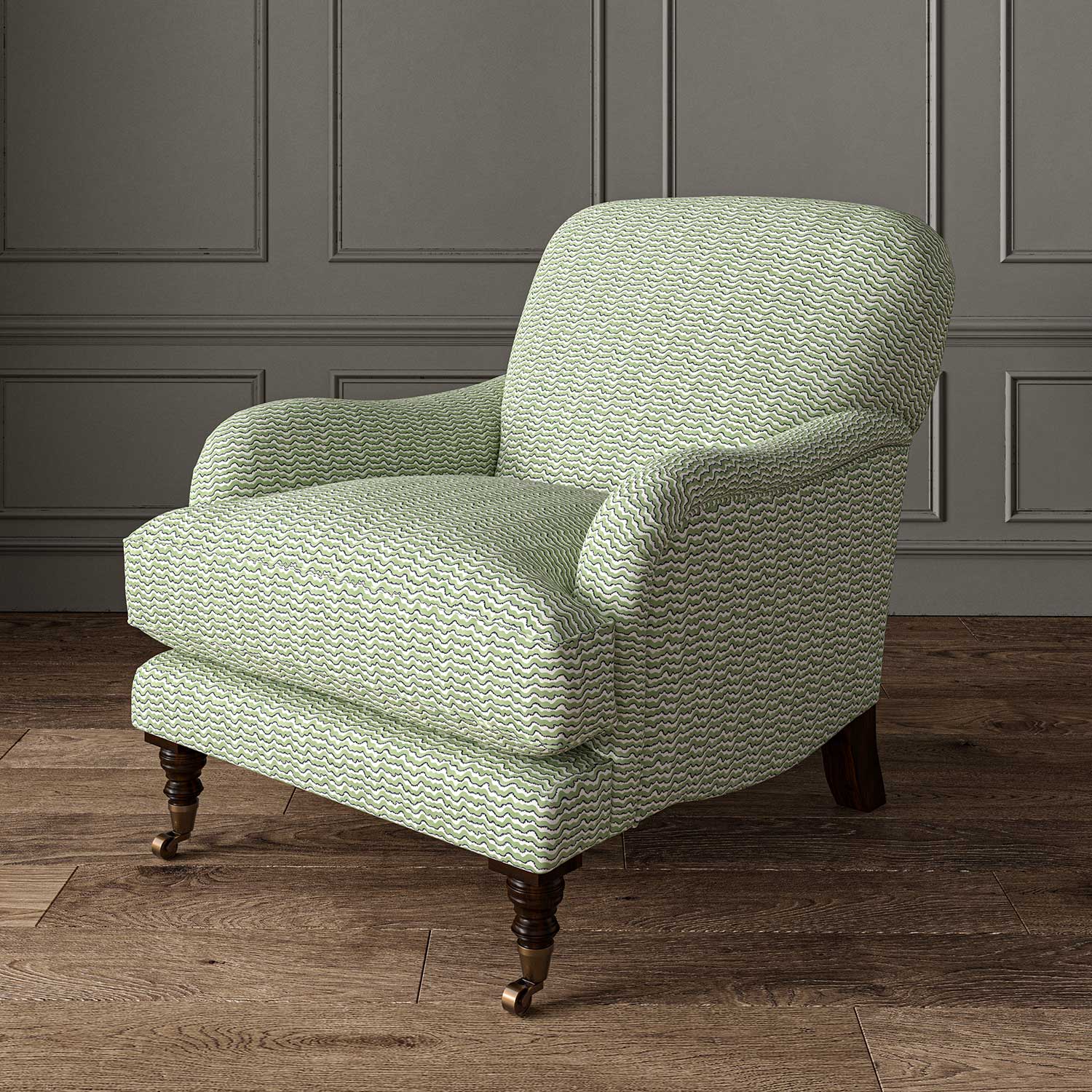 Waltzer – Paso Doble | Printed Linen Fabric | Linwood