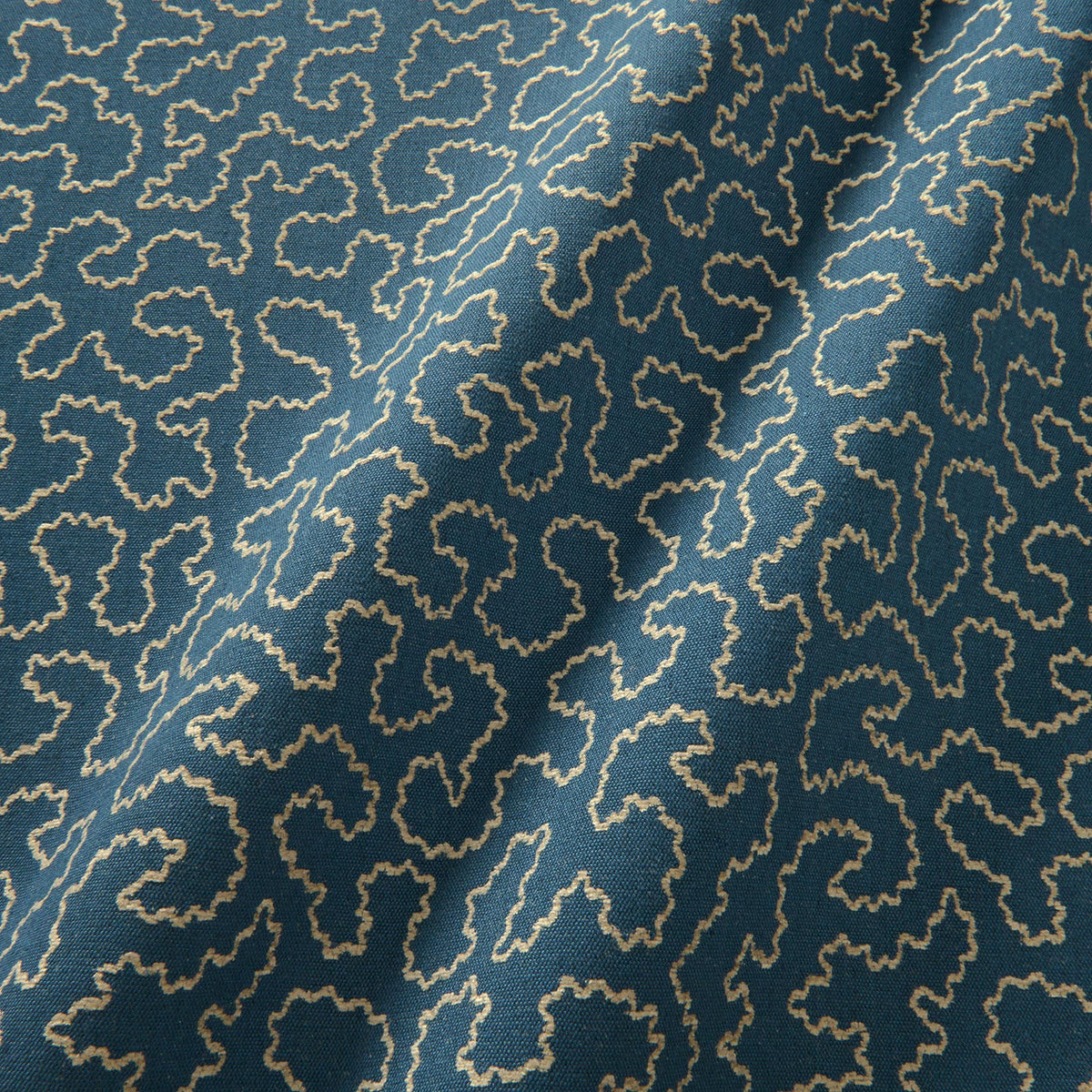 Wiggle – Regal Blue | Woven Fabric | Linwood