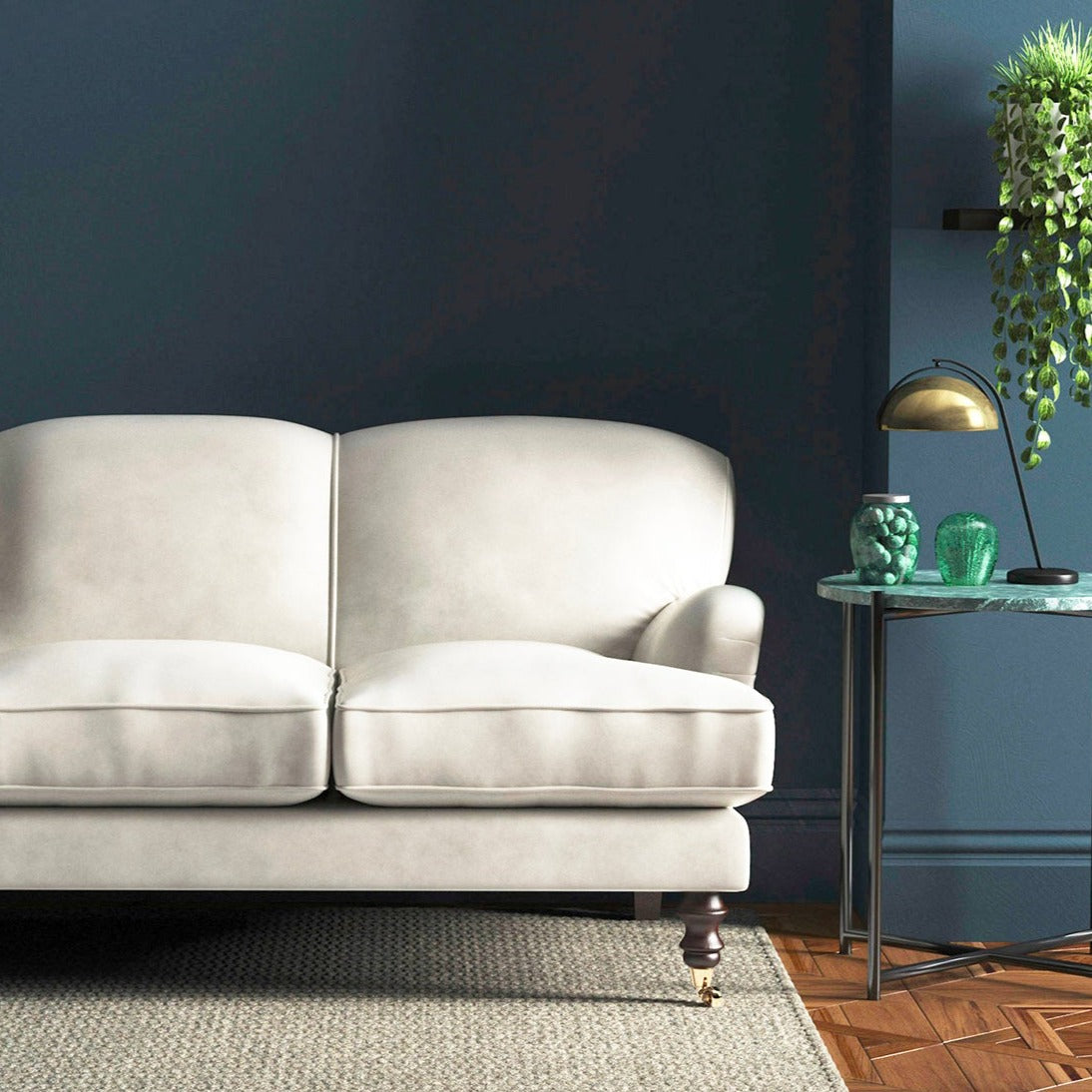 Omega - Chalk | Velvet Upholstery Fabric | Linwood
