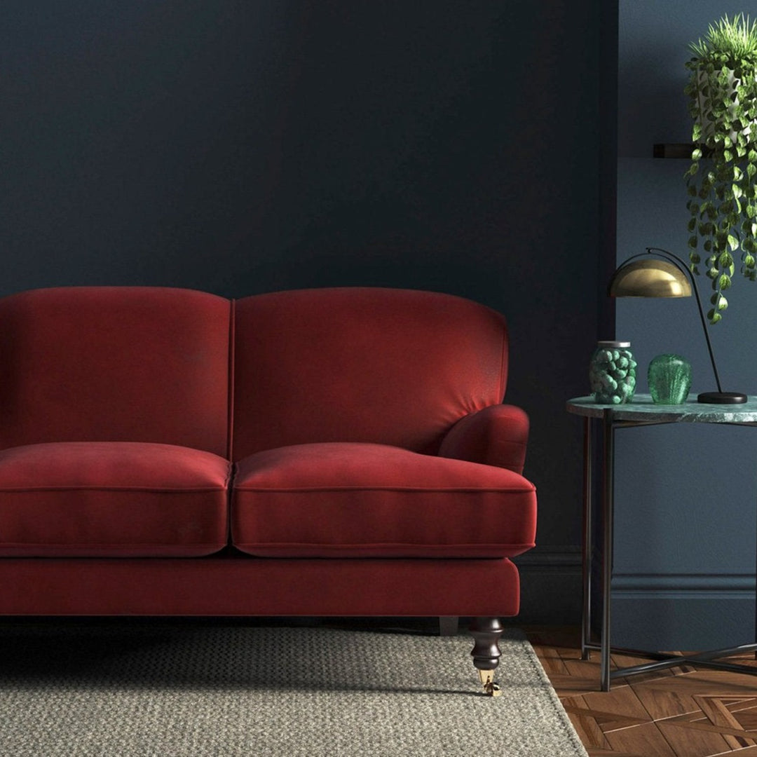 Omega - Poppy | Velvet Upholstery Fabric | Linwood