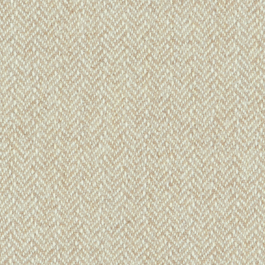 Faroe - Eggshell | Herringbone Fabric | Wool Fabric | Linwood