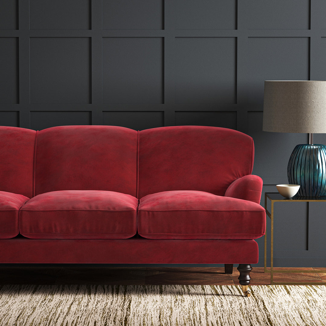 Omega – Rouge | Velvet Upholstery Fabric | Linwood
