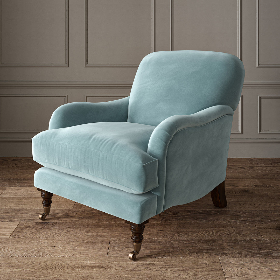 Omega – Pool | Velvet Upholstery Fabric | Linwood