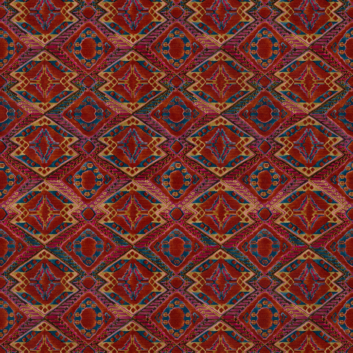One Thousand and One – Hot Ticket | Velvet Fabric | Linwood