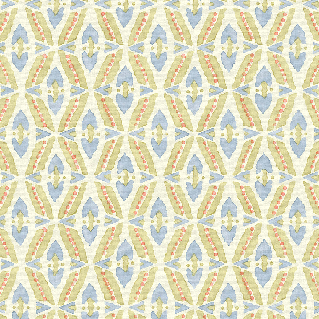Leap Frog – Meadow | Linen Fabric | Linwood