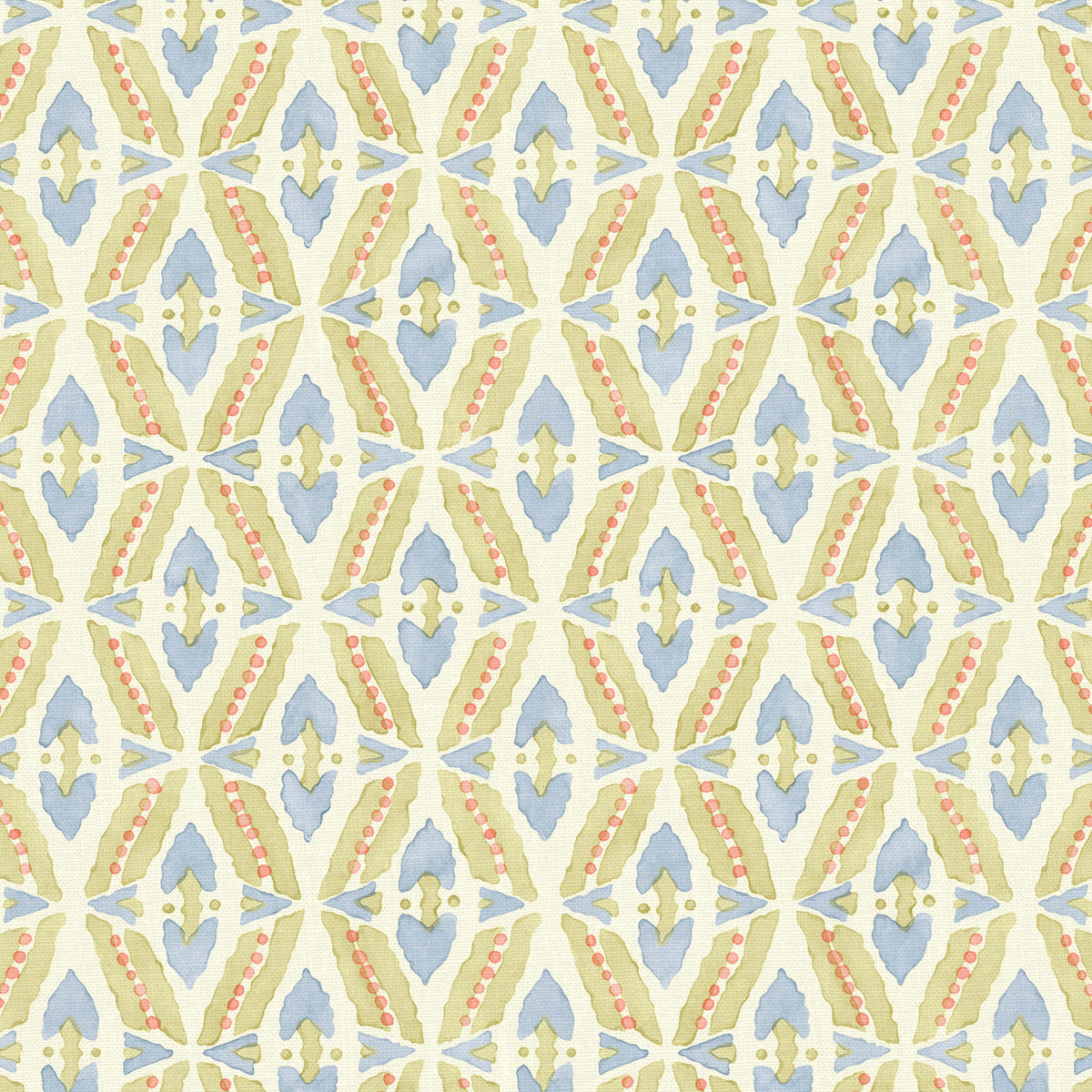 Leap Frog – Meadow | Linen Fabric | Linwood
