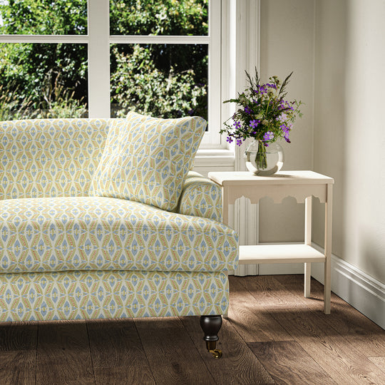 Leap Frog – Meadow | Linen Fabric | Linwood
