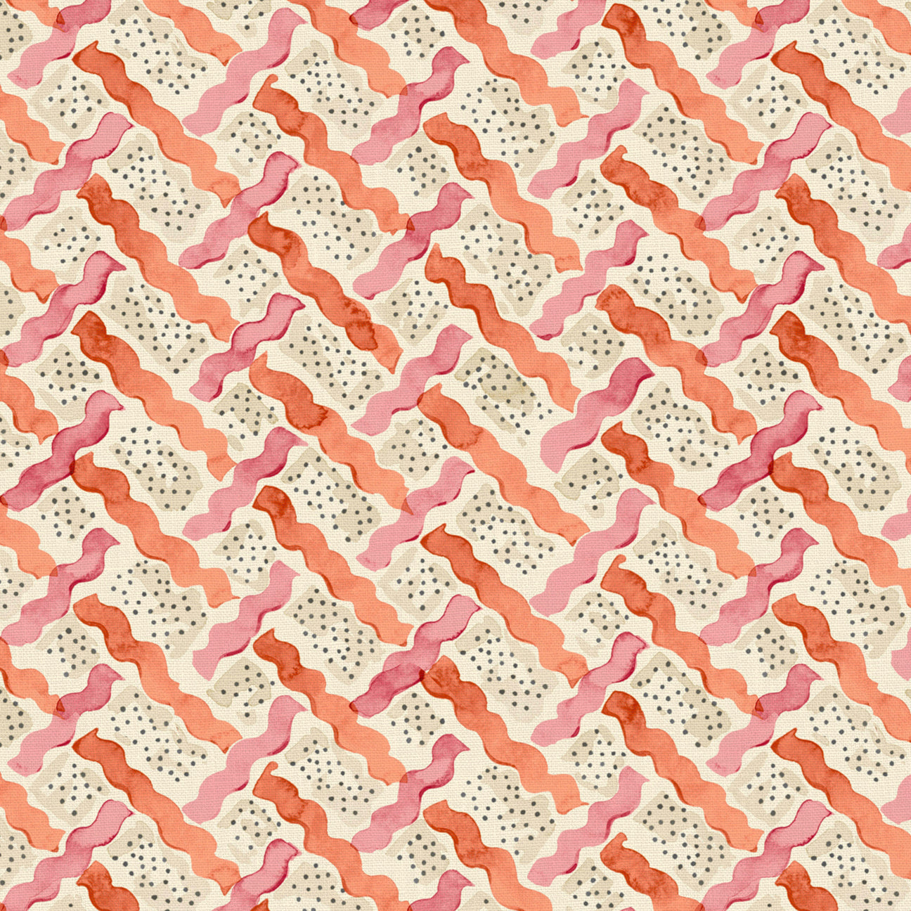 Maypole – Fruit Salad | Linen Fabric | Linwood