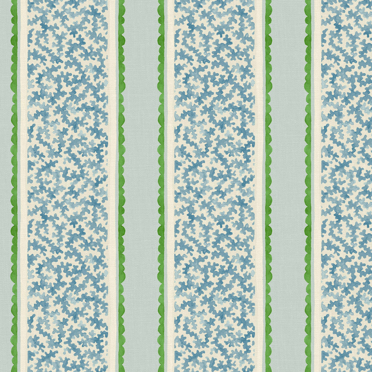 Garden Gate – Clover | Linen Fabric | Linwood