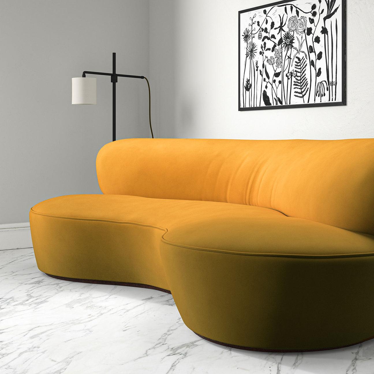 Tango Velvet Marigold – Linwood