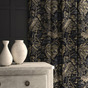 Tanglewood – Indigo | Velvet Upholstery Fabric | Linwood