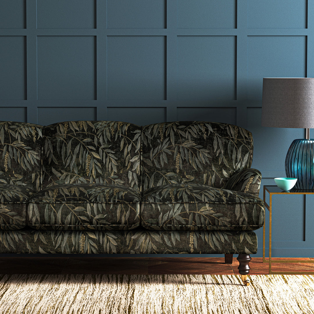 Lumen – Metallic | Velvet Upholstery Fabric | Linwood